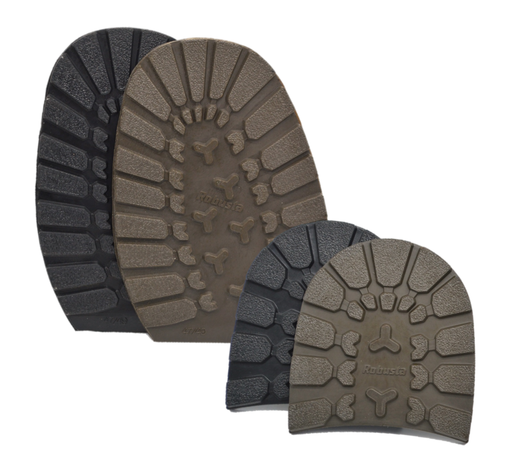 Larger size Robusta heels and soles | nora materials | nora systems GmbH