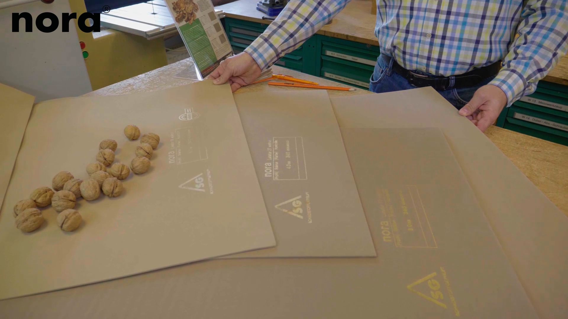 nora® materials are certified | nora® Material | nora systems